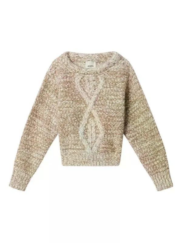 Isabel Marant Étoile Dorota Cable-knit Sweater - Neutrals