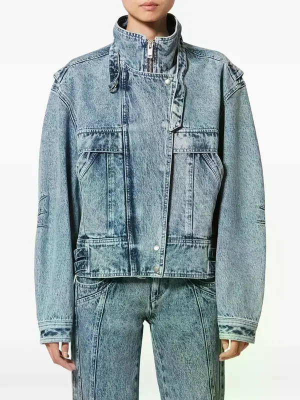 MARANT ETOILE Joseline Zipped Jacket - Blue