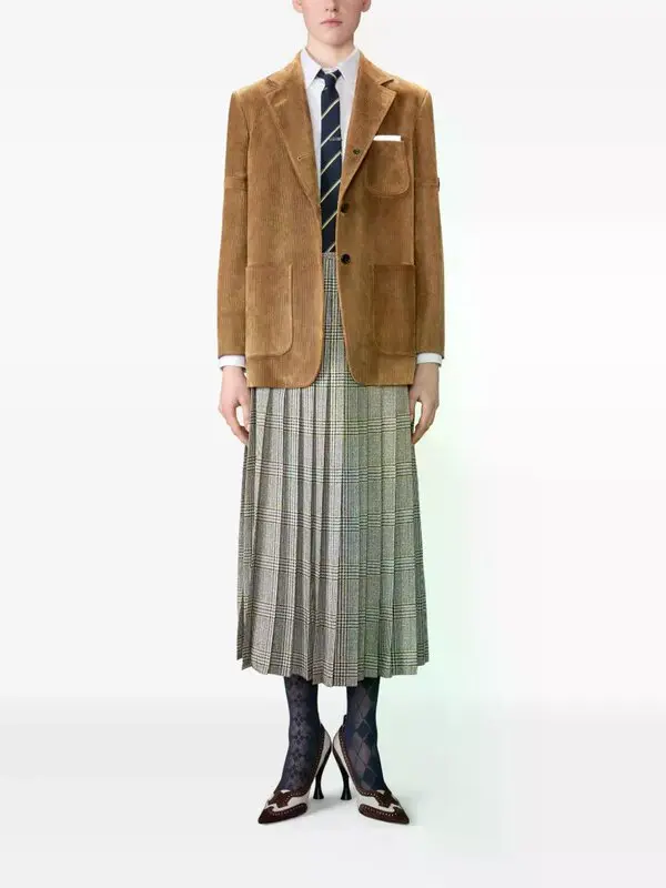 Thom Browne Corduroy Blazer With Armband