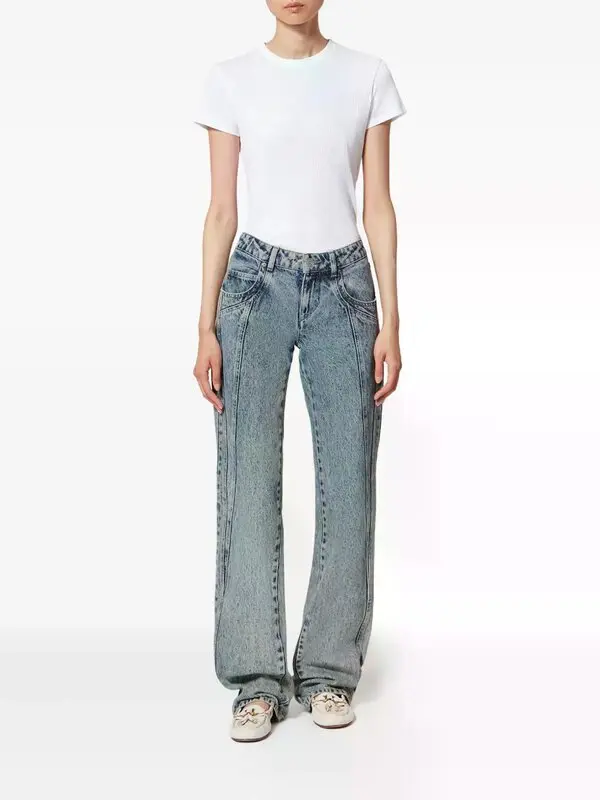 MARANT ETOILE Jaylis Paneled Jeans