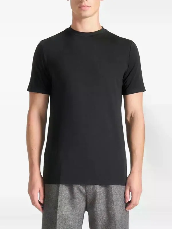 Manière De Voir Armand Eiffel-plaque T-shirt - Black