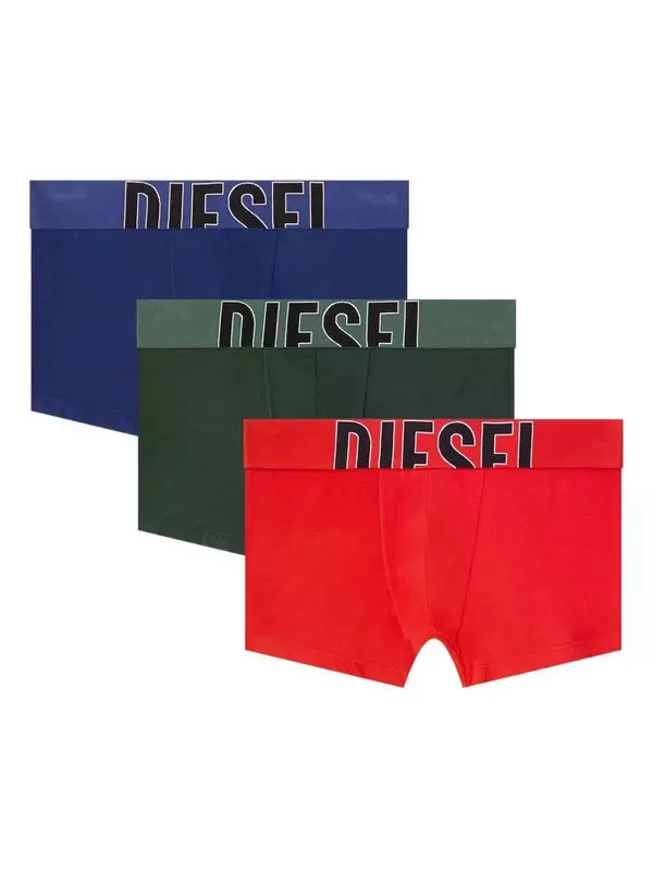DIESEL Damien-d-pop-3pack-55 Boxer Briefs - Green