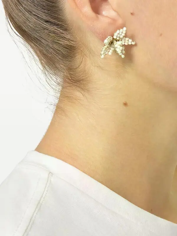Isabel Marant Étoile Loli Asymmetric Earrings - Neutrals