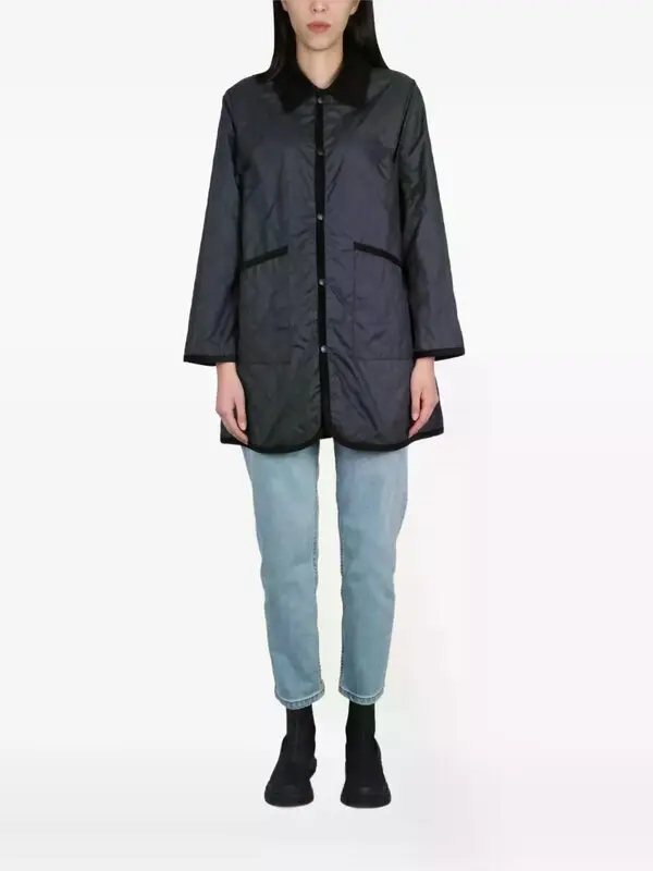 LAVENHAM Quilted-pattern Coat