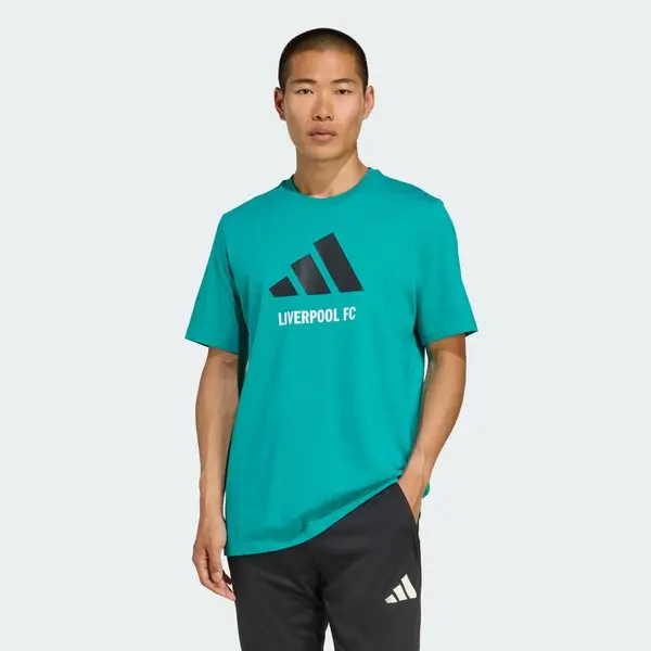 Adidas Liverpool Fc Seasonal Graphic Tee - Sea Green