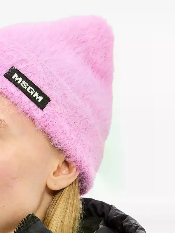 MSGM Logo-patch Beanie