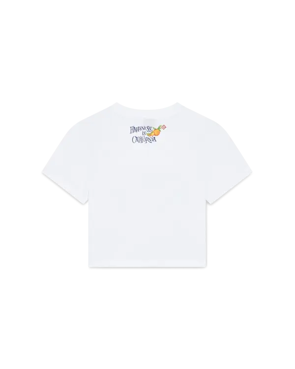 Casablanca Los Angeles Store Cropped Baby Tee