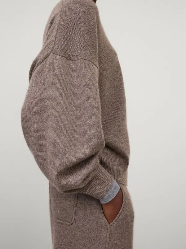 LISA YANG The Veira Sweater - Truffle