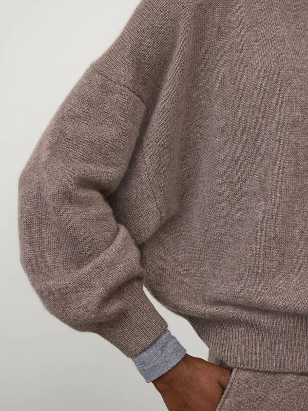 LISA YANG The Veira Sweater - Truffle