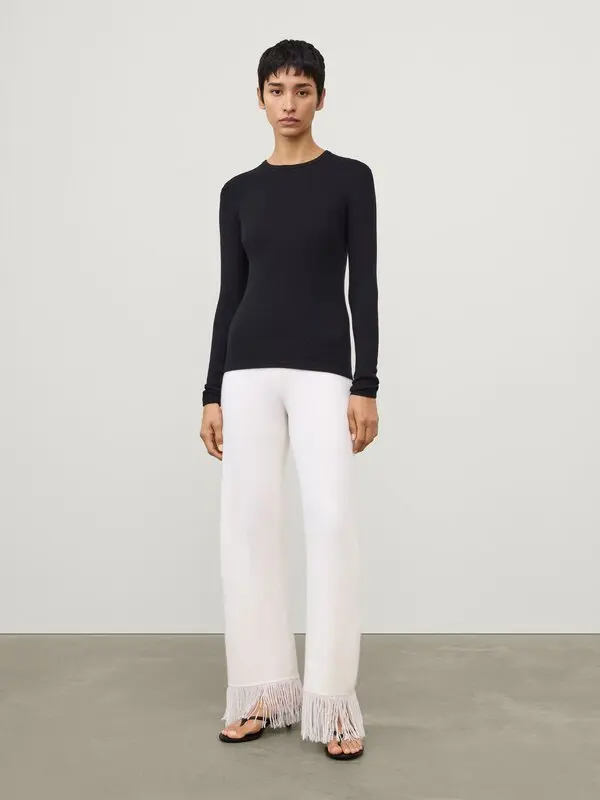 LISA YANG The Kiera Trousers - Cream