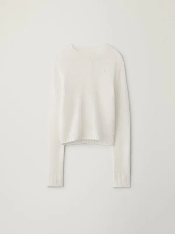 LISA YANG The Solene Sweater - Cream