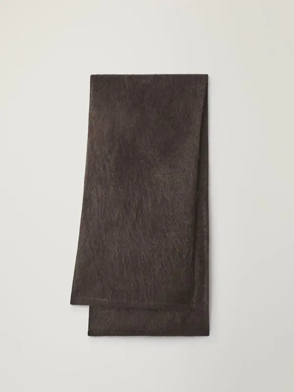 LISA YANG STORE The Brushed Scarf - Wood