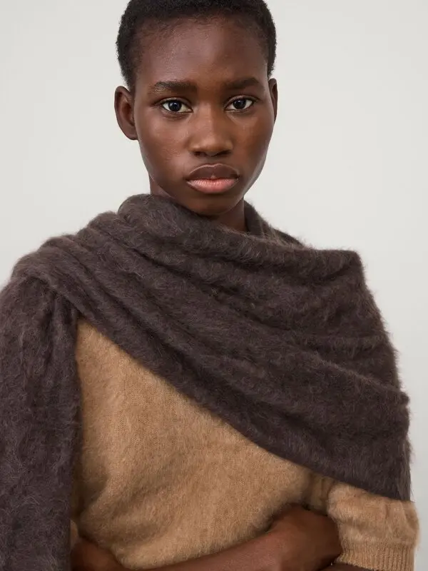 LISA YANG STORE The Brushed Scarf