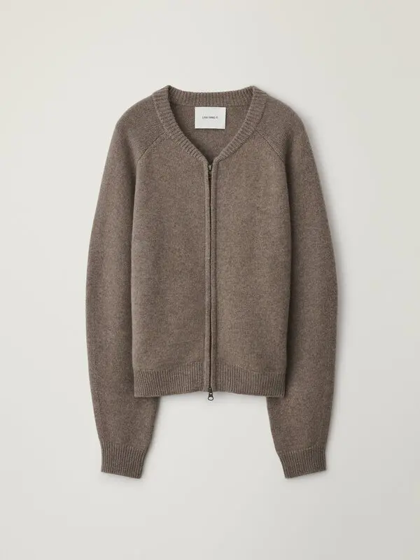 LISA YANG STORE Nessie Zip Cardigan Jacket