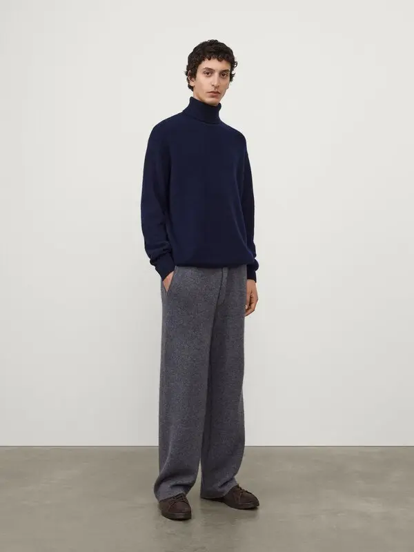 LISA YANG STORE Faron Cashmere Sweater - Navy