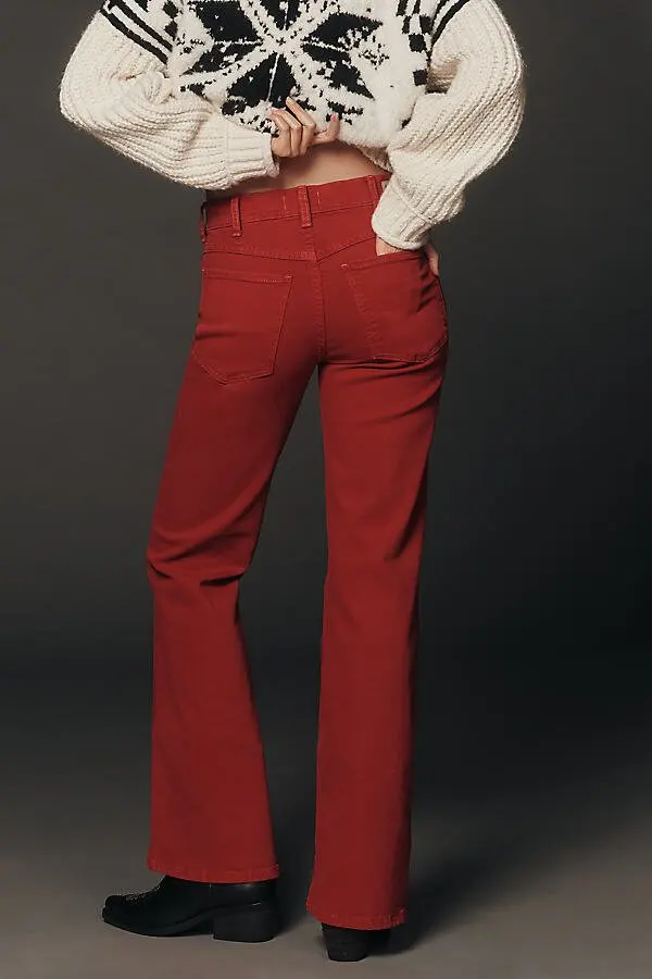 LE JEAN High-rise Bootcut Jeans
