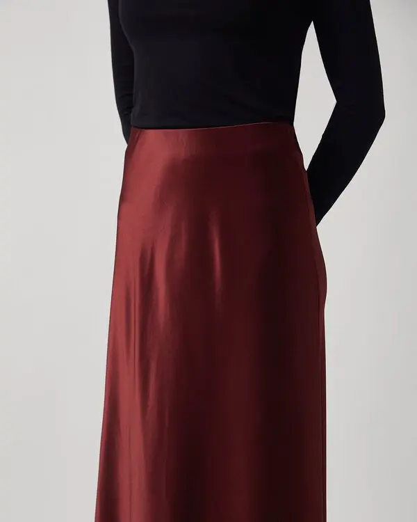 BY MALENE BIRGER Satin Maxi Skirt