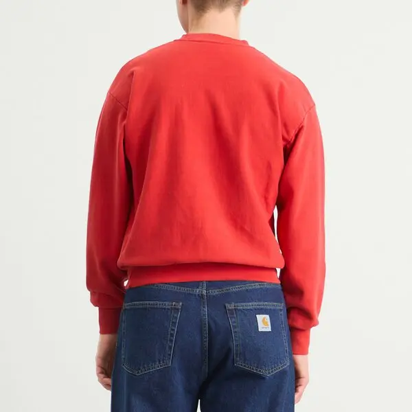 Aries Premium Aged Temple Sweatshirt - Red