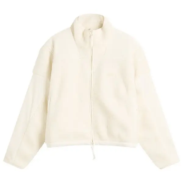 SKIMS Teddy Sherpa Zip Up - Ecru