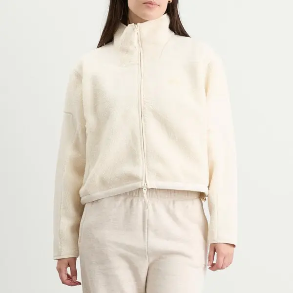 SKIMS Teddy Sherpa Zip Up - Ecru