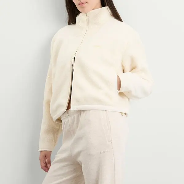 SKIMS Teddy Sherpa Zip Up - Ecru