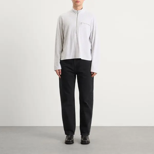 MKI MIYUKI ZOKU Towelling Quarter Zip
