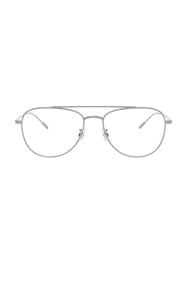 Oliver Spencer Stilson Eyeglasses - Silver