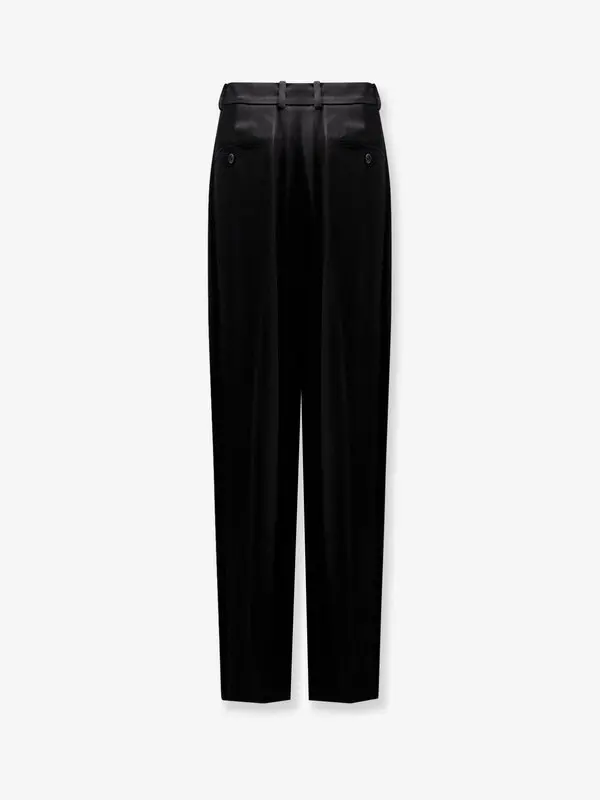 TOTEME Satin Wide Leg Trousers