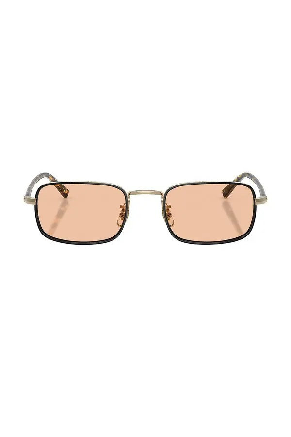 Oliver Spencer Brymer Sunglasses - Gold & Black