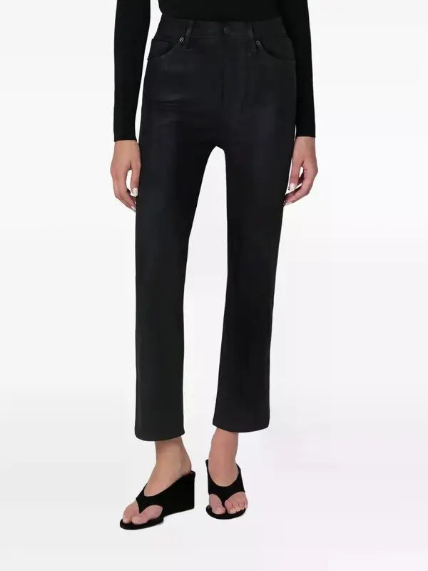 FRAME Regular Straight Leg Five-pocket Jeans