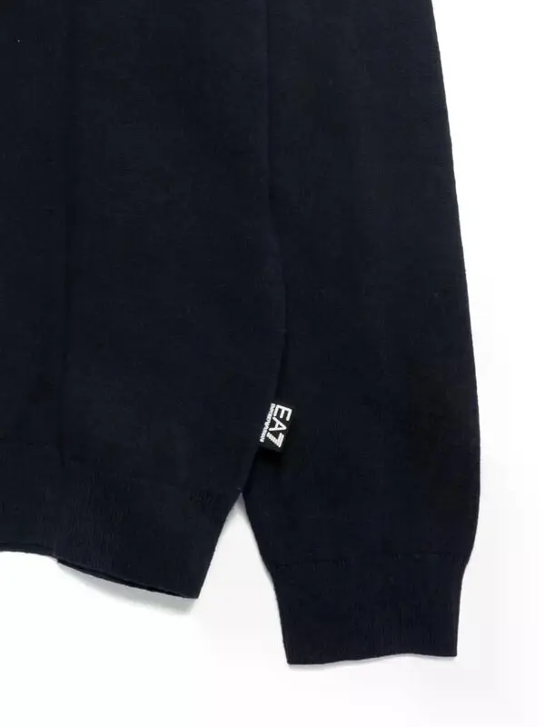 EA7 Logo-patch Sweater