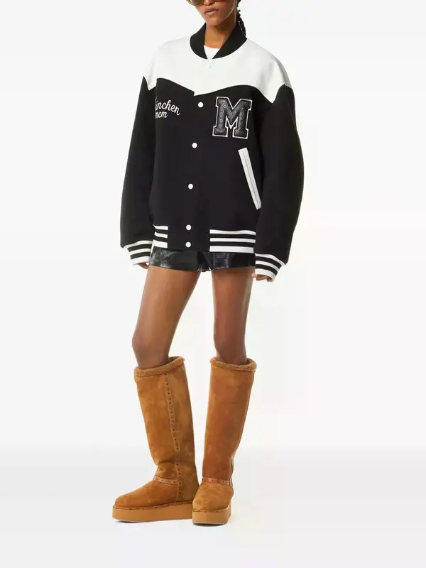 Mcm München Ponte Varsity Bomber Jacket