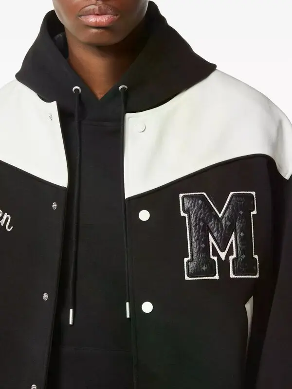 Mcm München Ponte Varsity Bomber Jacket