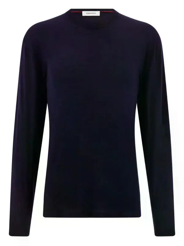 FERRAGAMO Ribbed Crewneck Sweater