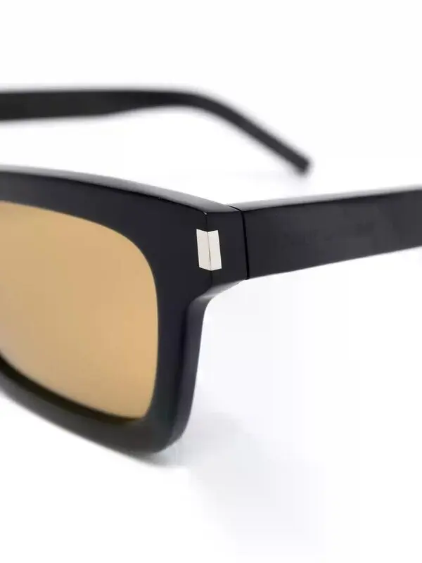 Saint Laurent Tinted Rectangle-frame Sunglasses