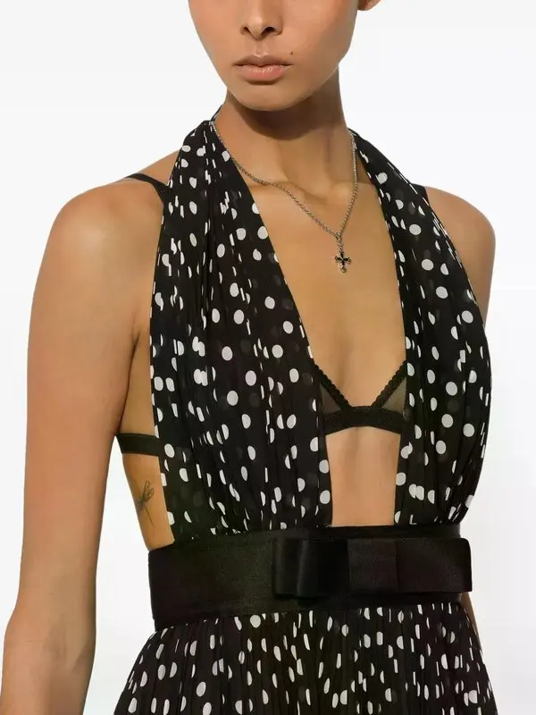 Dolce & Gabbana Cross Charm Chain Necklace