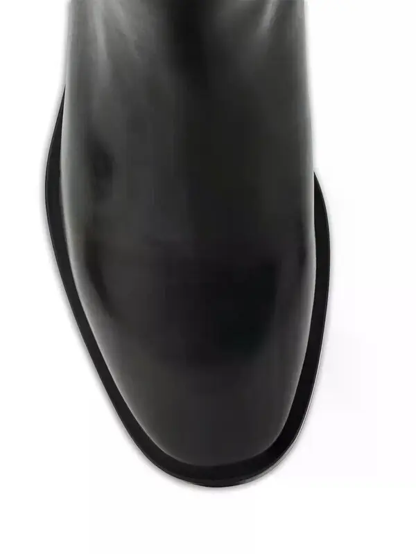 DURAZZI MILANO Round-toe Belted Boots