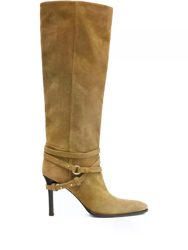 Isabel Marant Étoile 90mm Ieva Twin Strap Knee-high Boots