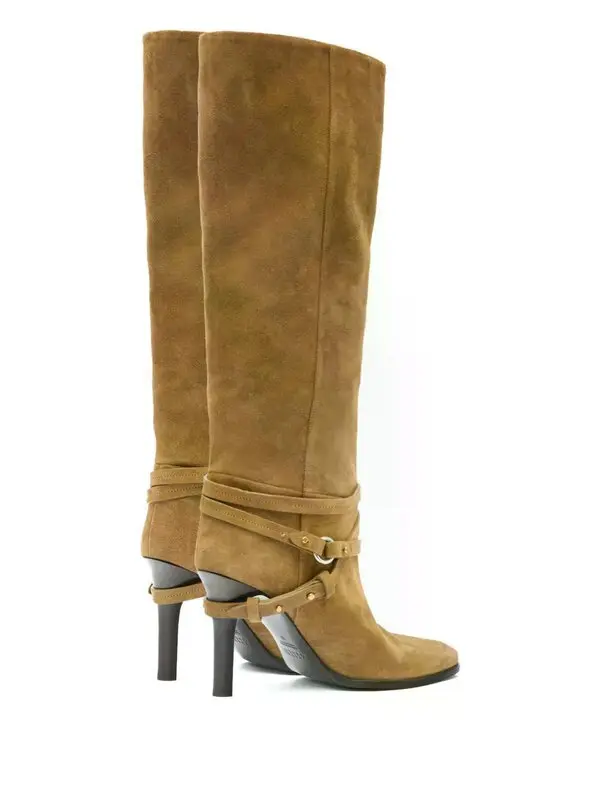 Isabel Marant Étoile 90mm Ieva Twin Strap Knee-high Boots