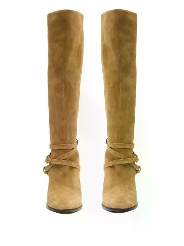 Isabel Marant Étoile 90mm Ieva Twin Strap Knee-high Boots