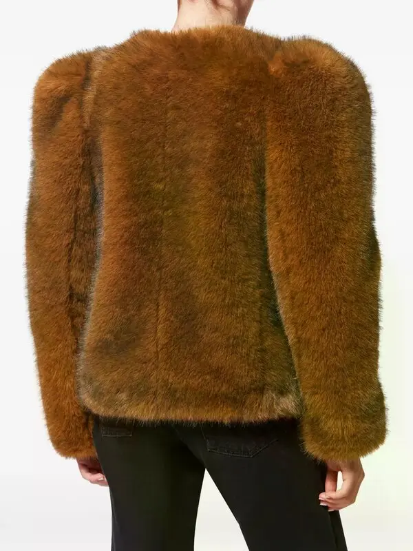 Isabel Marant Étoile Bahria Faux Fur Jacket - Brown