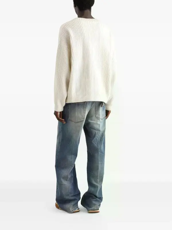 Dolce & Gabbana V-neck Ribbed Sweater