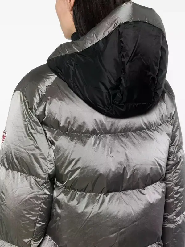 Rossignol Padded Hooded Jacket - Grey