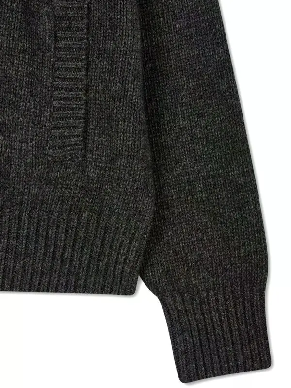 STUDIO TOMBOY Button-fastening Cardigan - Grey