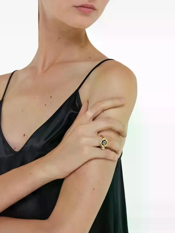 FERRAGAMO Gancini Charm Ring