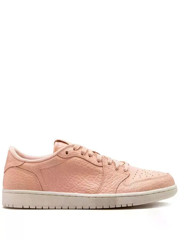 JORDAN 1 Retro Leather Sneakers - Orange