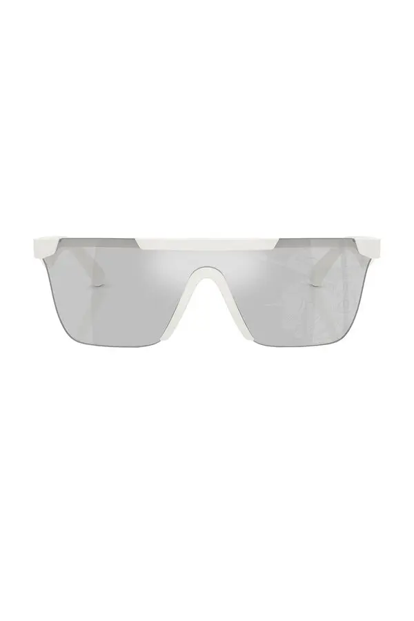 Burberry Flattop Sunglasses - White