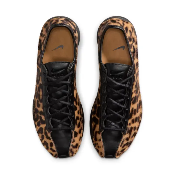 Nike Air Superfly Lx Pony Hair Leather Sneakers - Brown