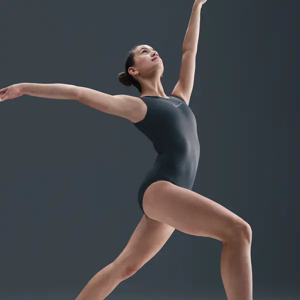 Nike Classic Performance Leotard - Grey