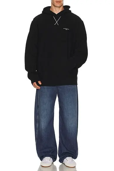 Givenchy Couture Seam Regular Fit Hoodie